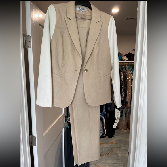 Sharagano | Jackets & Coats | Nwt Womens Sharagano Pant Suit Set | Poshmark
